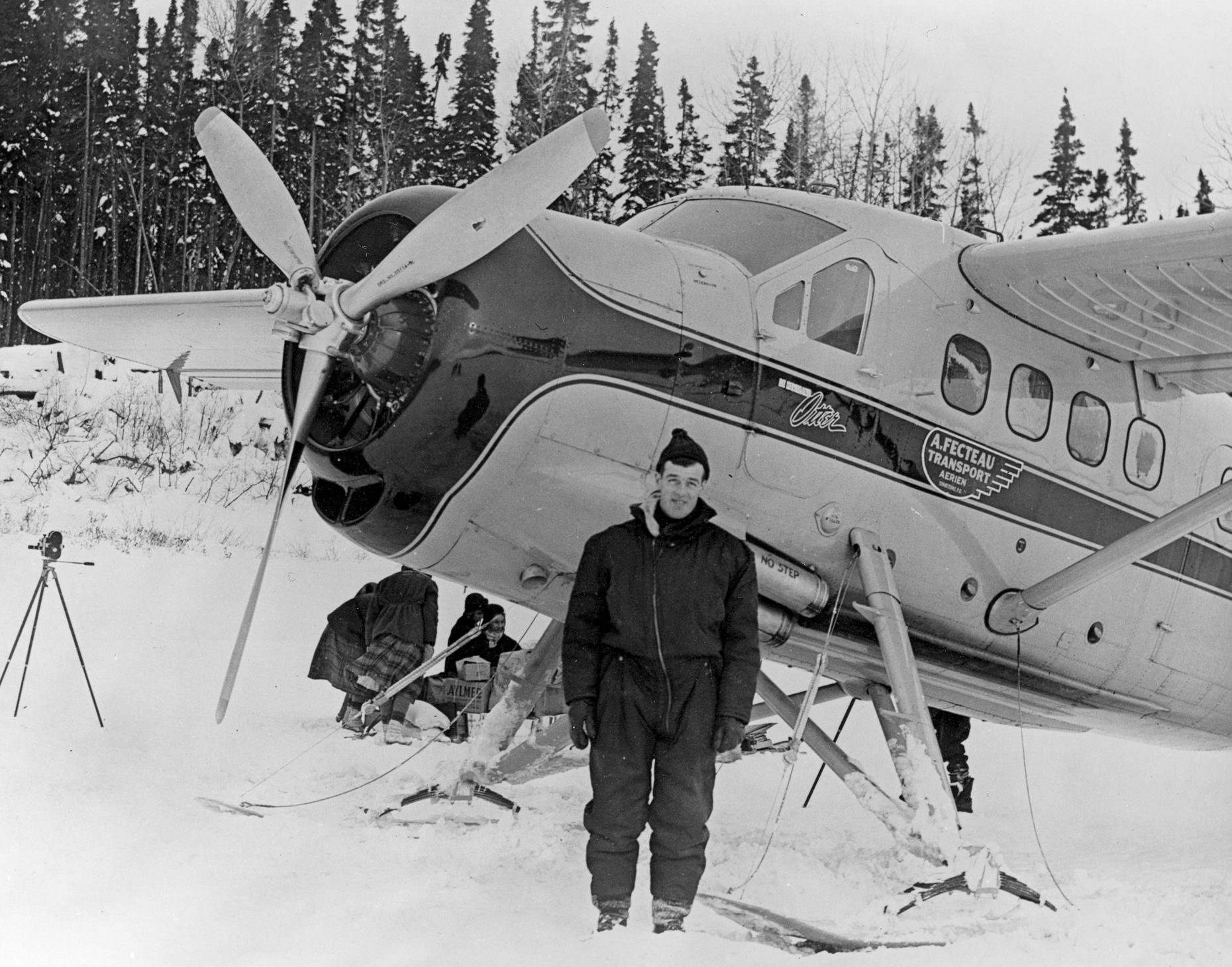Hommage à Thomas Fecteau, pilote de brousse - Société québécoise d ...